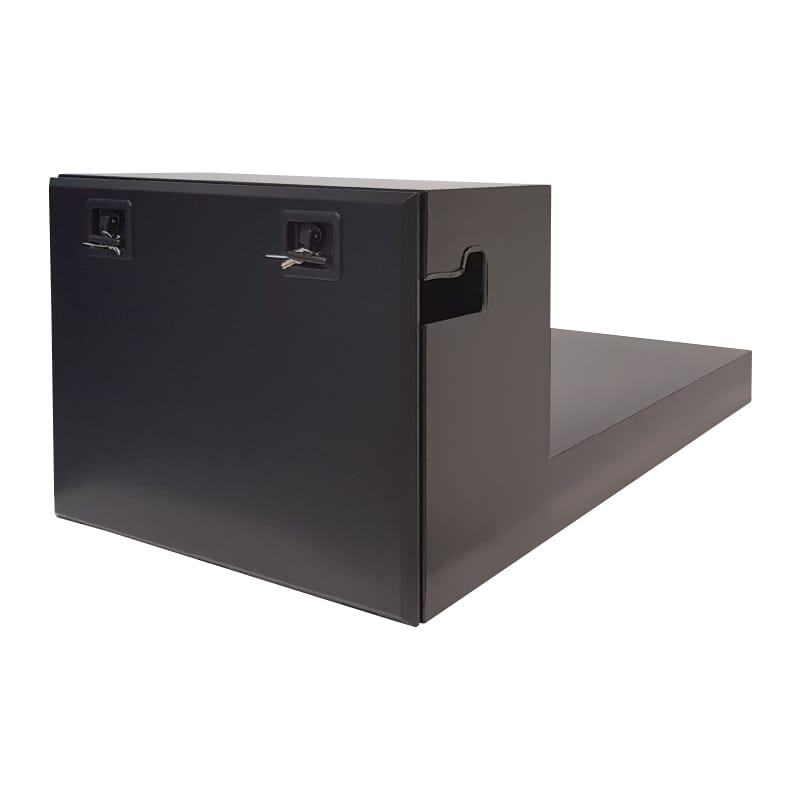 BLACK PAINTED STAINLESS STEEL TRANSPALLET BOX